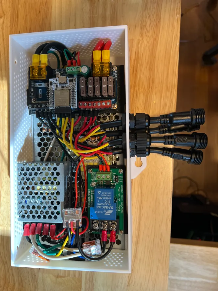 QuinLED Dig Quad Control Box by thecyborg | Download free STL model | Printables.com