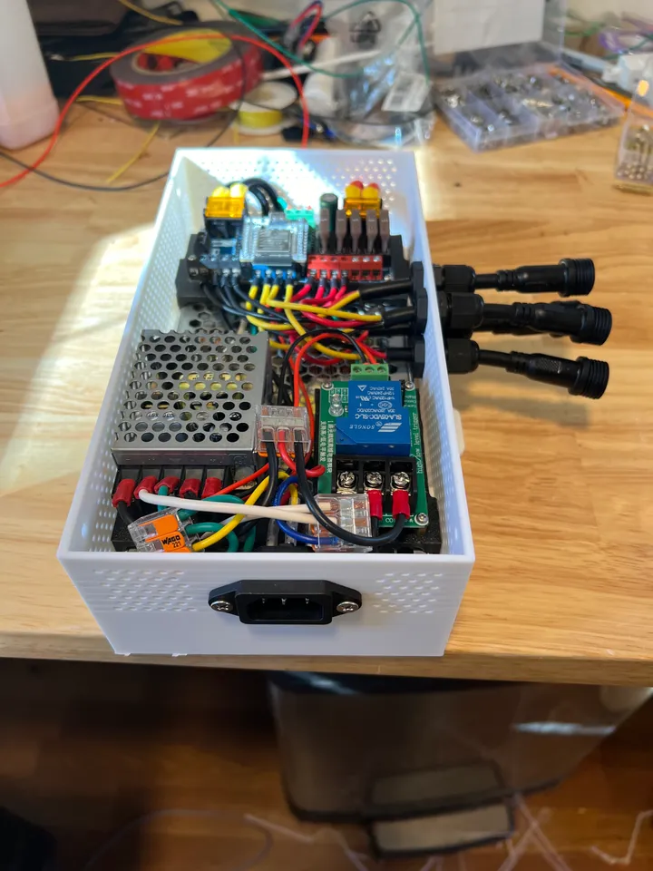 QuinLED Dig Quad Control Box by thecyborg | Download free STL model ...