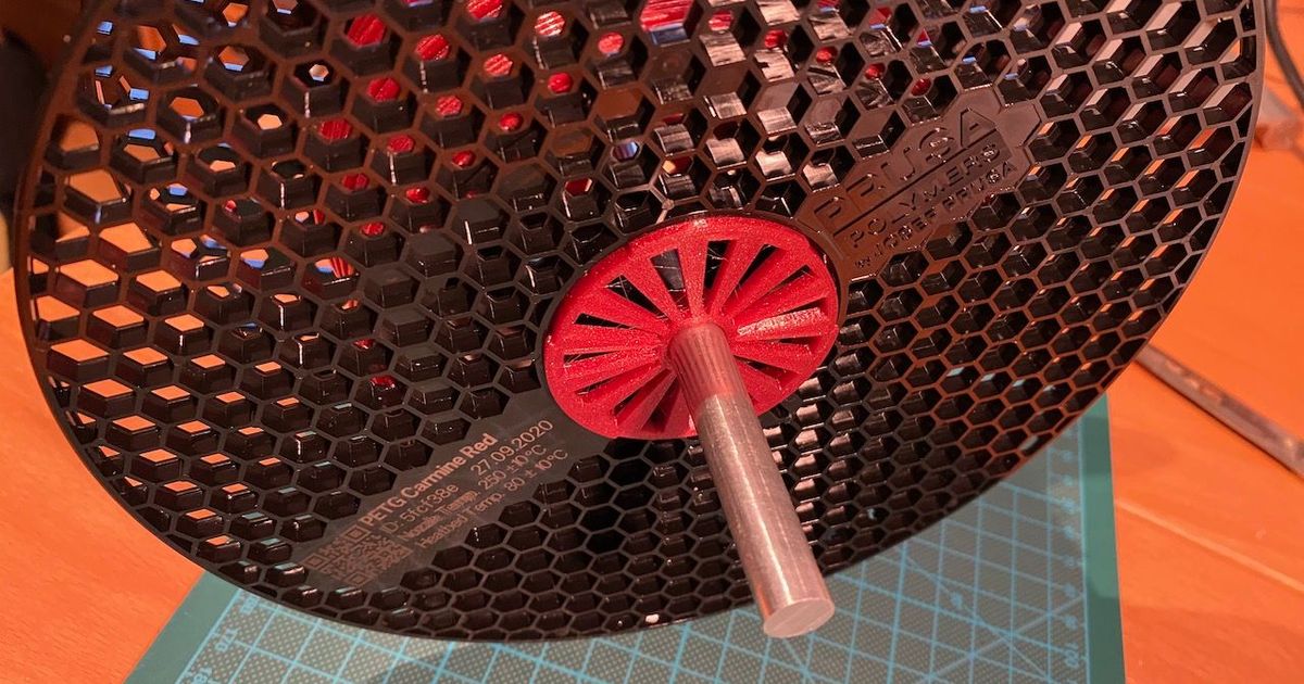 Prusament Spool Adaptor (parametric) by Robin | Download free STL model ...