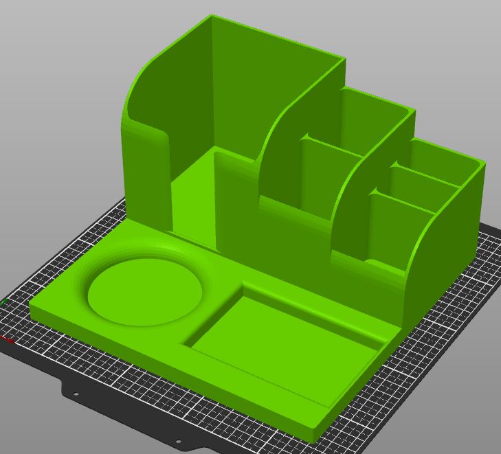 Desktop / Schreibtisch Organizer by wuschel | Download free STL model ...