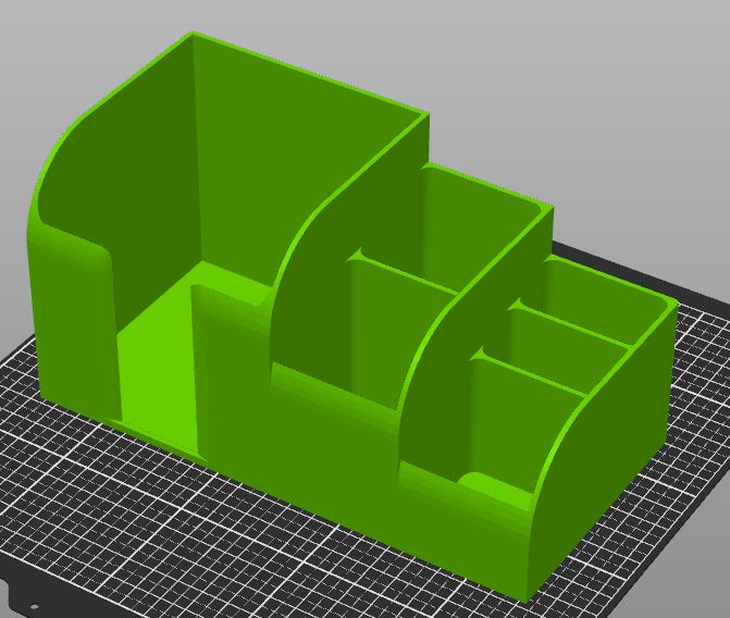 Desktop / Schreibtisch Organizer by wuschel | Download free STL model ...