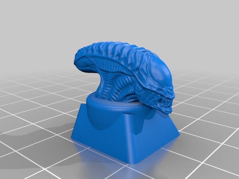 Alien Keycap by Doesntfazer | Download free STL model | Printables.com