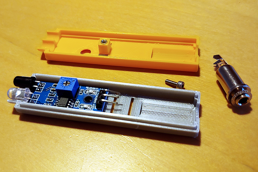 IR Sensor Case for DIY-Tachometer by Serviervorschlag | Download free ...