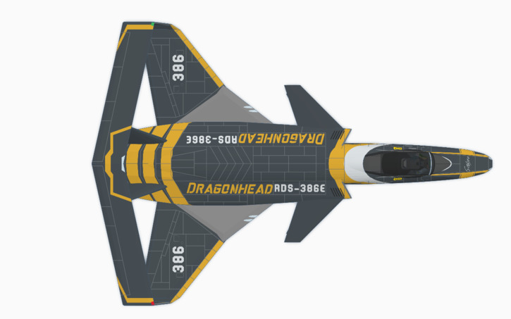 RDS-#86E "Sabre" Racing Starship by CrealityCreator | Download free STL ...