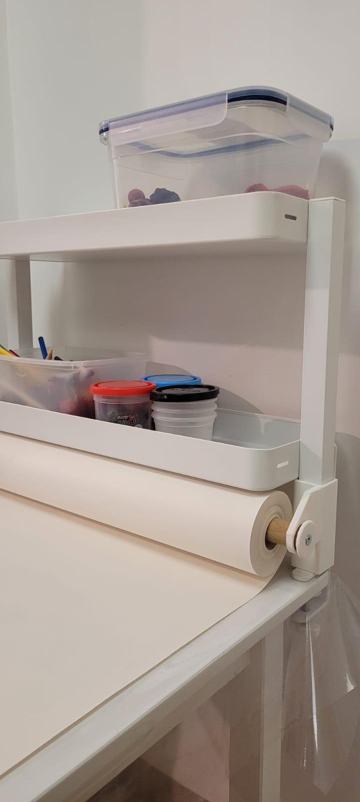 Roll Holder Adapter for VATTENKAR Ikea Table Shelves by netaes ...