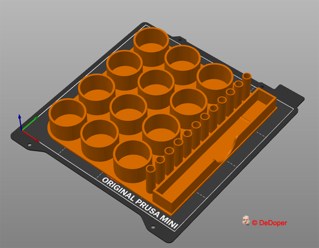 Revell miniature construction paint sorting tray by Dedoper | Download ...