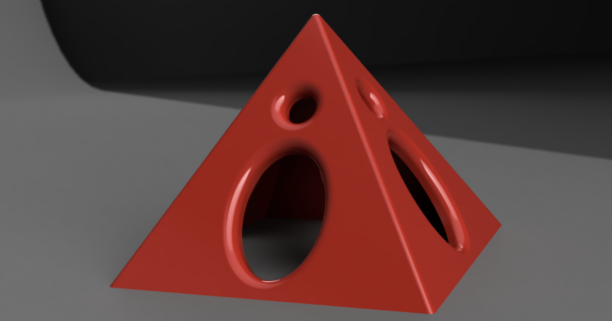 Paint Pyramid Riser by NoWayOut1980 | Download free STL model ...