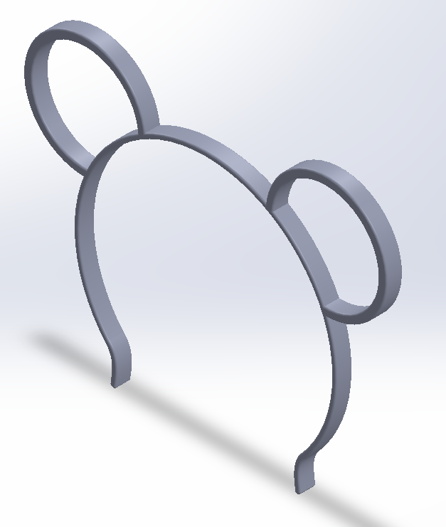 Ears Headband by Greentea | Download free STL model | Printables.com