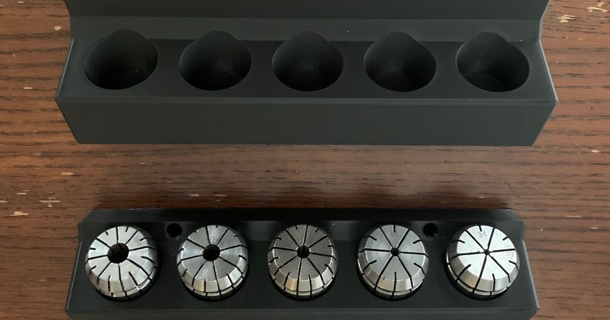 ER32 Rack by Danny Clarke | Download free STL model | Printables.com