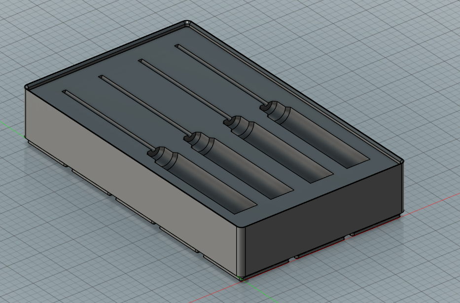 Gridfinity Hex Driver holder by amphetamine | Download free STL model | Printables.com