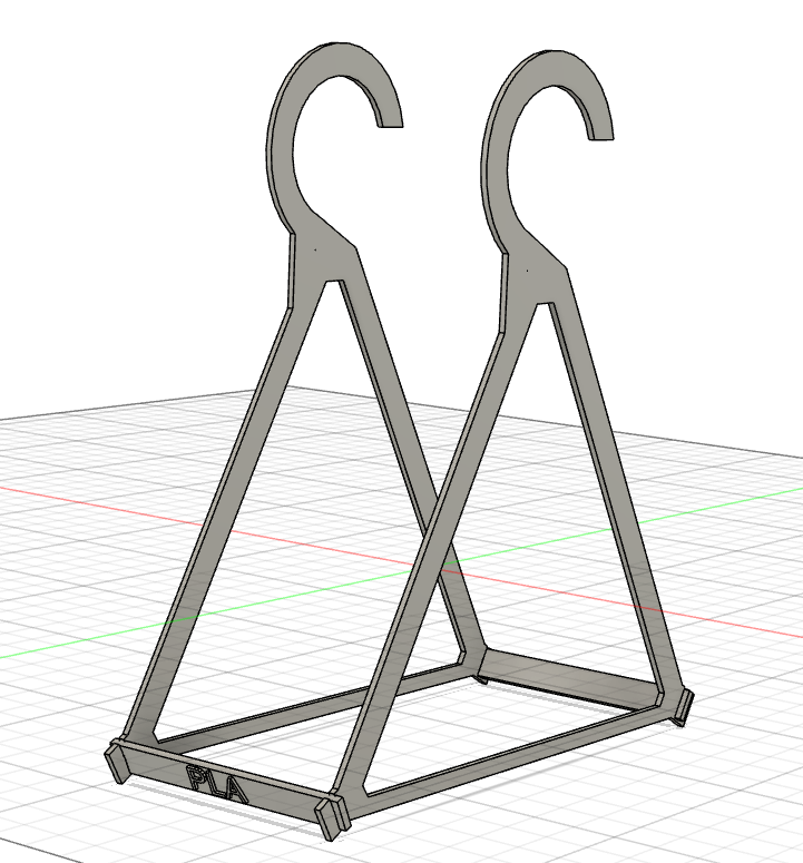 Filament Spool Hanger (With Bag) by MyGeekdom | Download free STL model ...