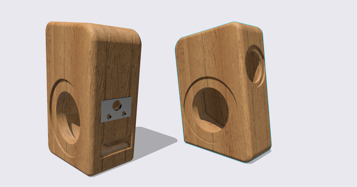 Bneck Speaker by Yaka | Download free STL model | Printables.com