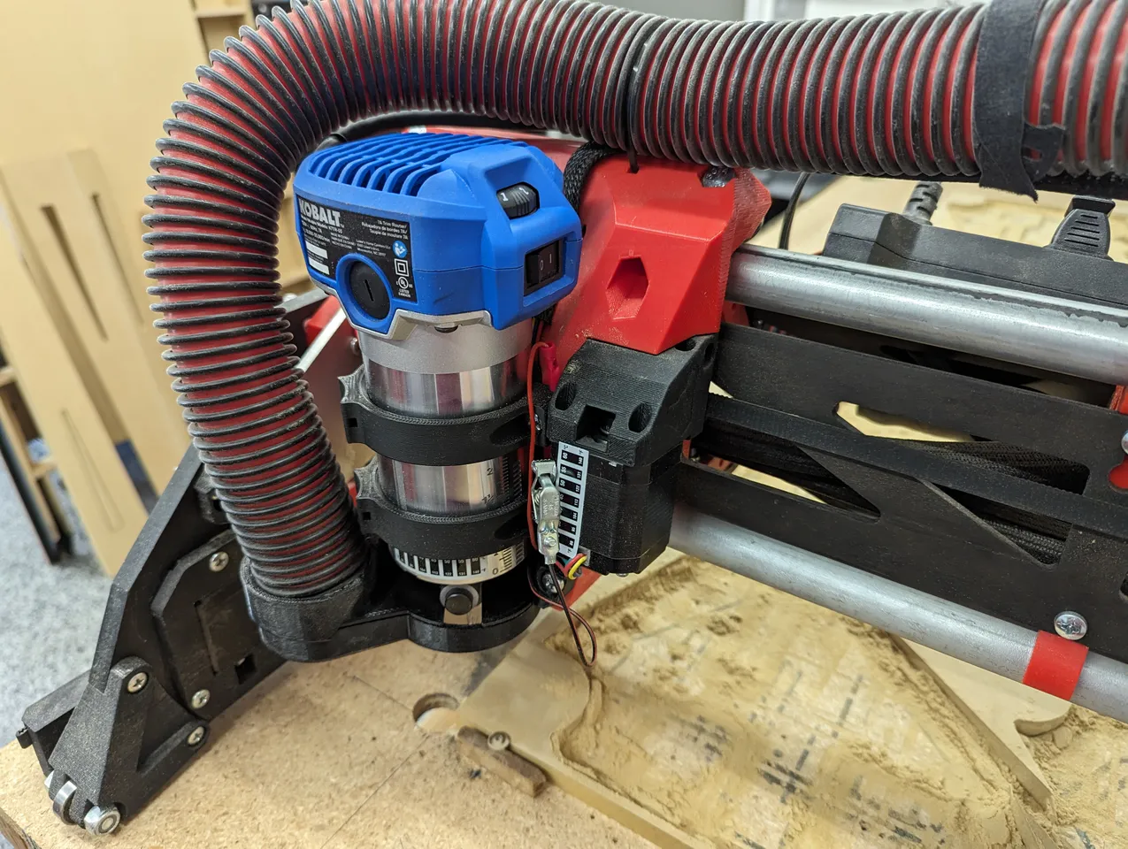 Kobalt Router LR3 Mount by V1 Engineering | Download free STL model ...