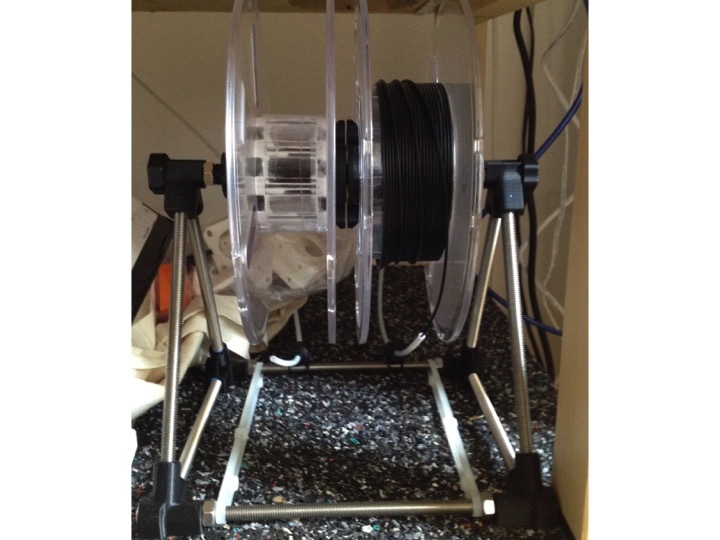 Remix - Double spool holder including central tubes for bearings by ...