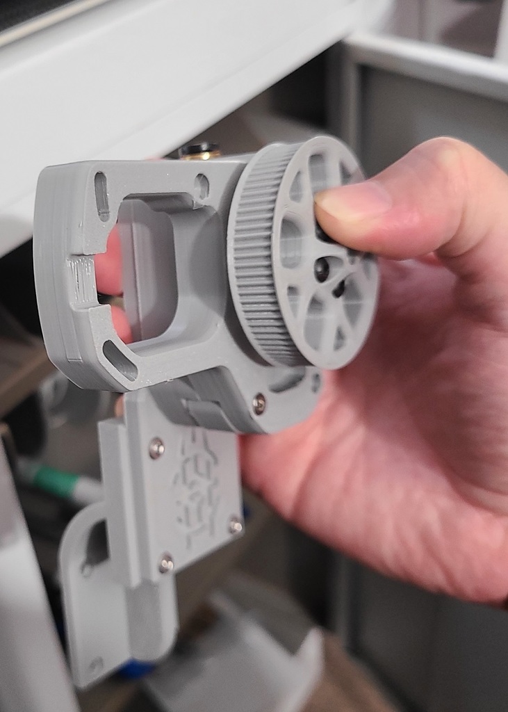 mobius 4 m4 extruder end plate to mount on creality cr 200b remix by ...