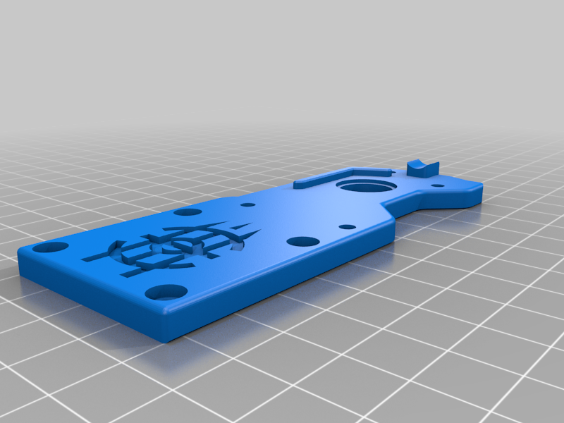 mobius 4 m4 extruder end plate to mount on creality cr 200b remix by ...