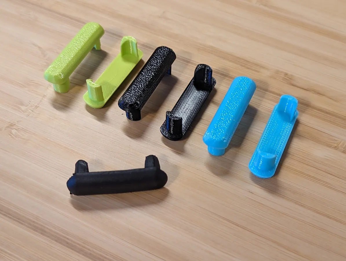 Keyboard tray slide end cap by bulbasaur0 | Download free STL model ...