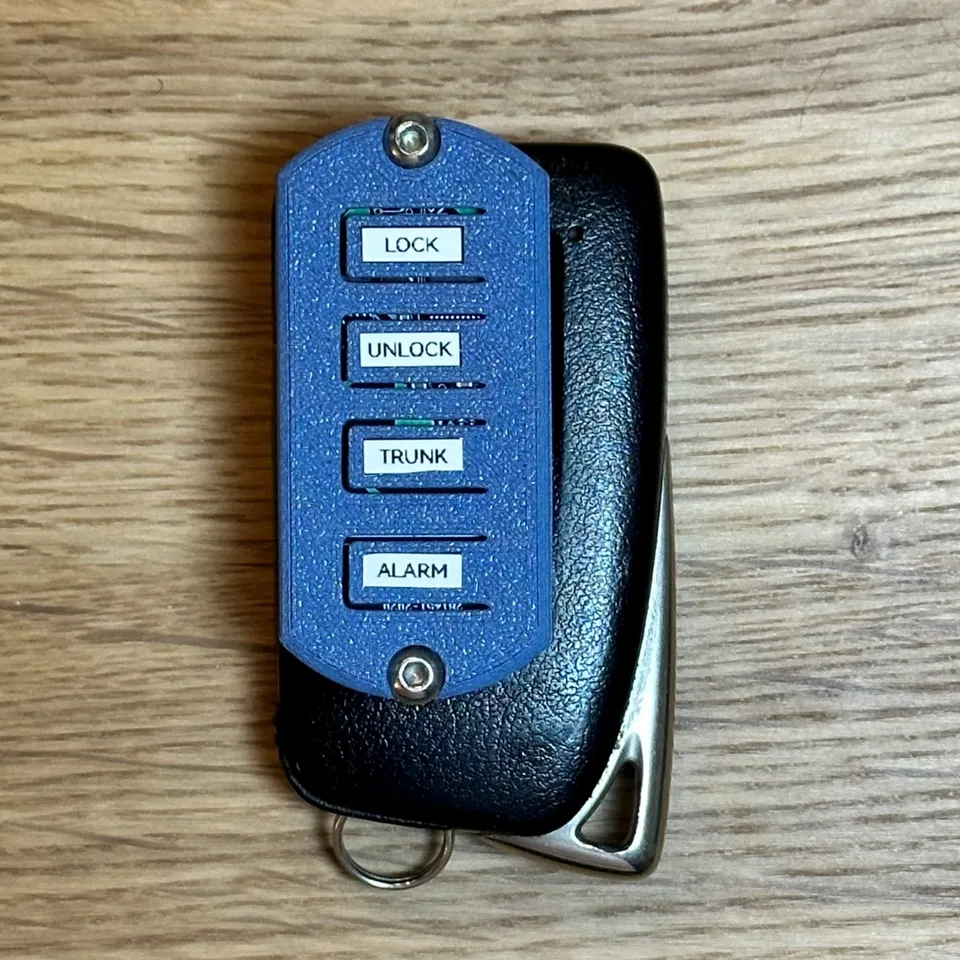 Mini Lexus Fob Shell by Javie | Download free STL model | Printables.com