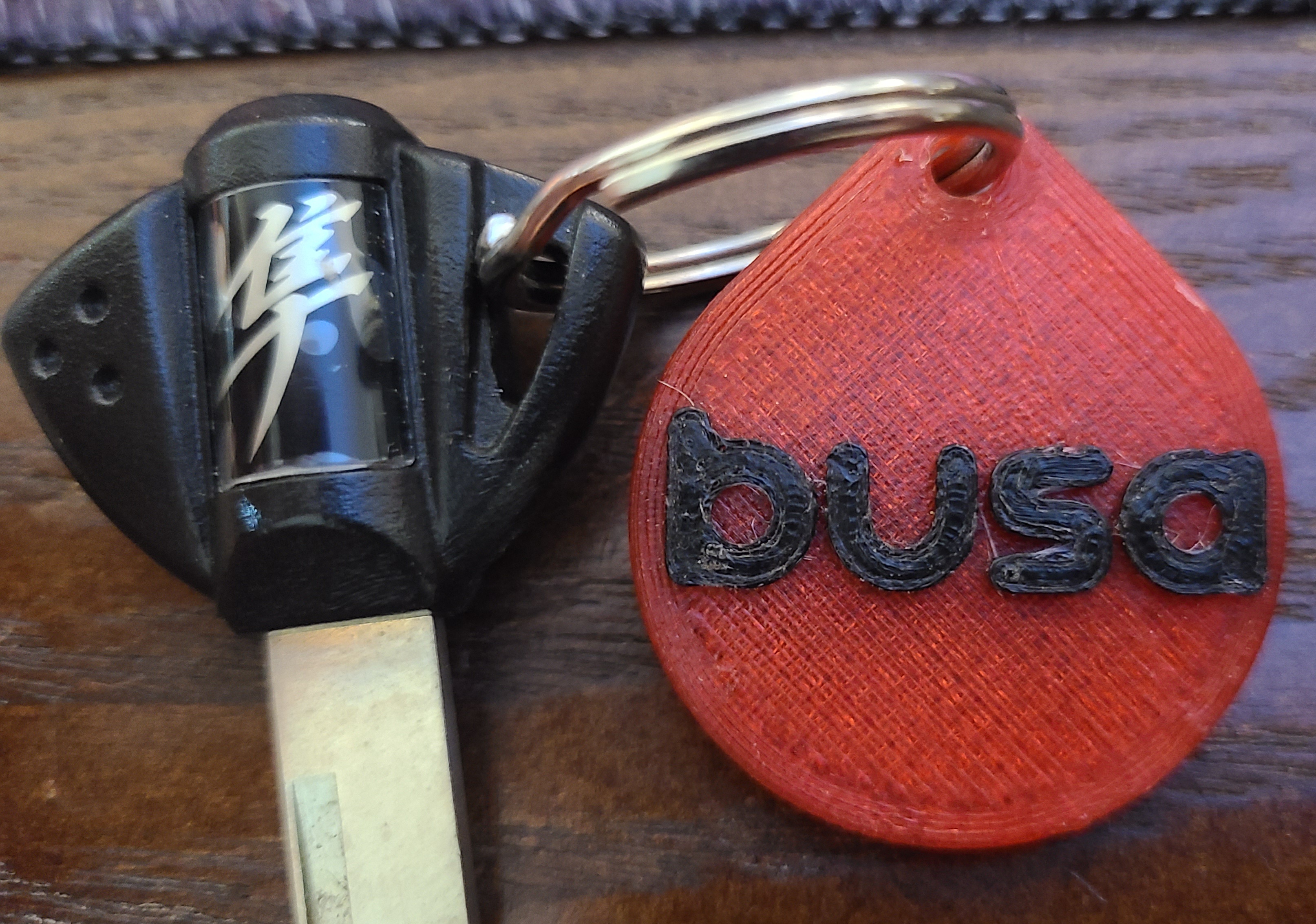 Hayabusa Motorcycle Keychain Tag by Cassine Weaver | Download free STL ...