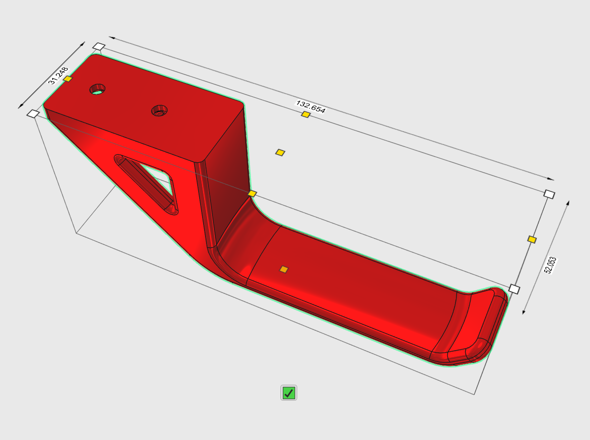 AR slim headphone holder by aroo | Download free STL model | Printables.com