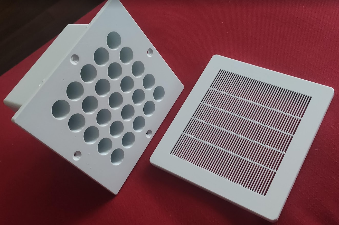 AR Auto-active ventilation grille by aroo | Download free STL model ...