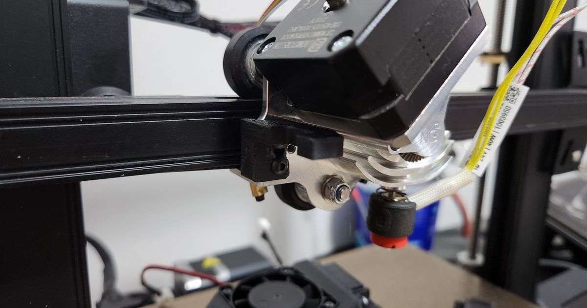 MicroSwiss NG Revo CR Touch Bracket for Ender 3 V2 Neo by Dupie123 | Download free STL model ...