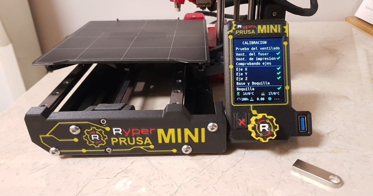 Prusa MINI upgrade hiwin Linear rails (Y mod) MGN12 by Ryper3D ...