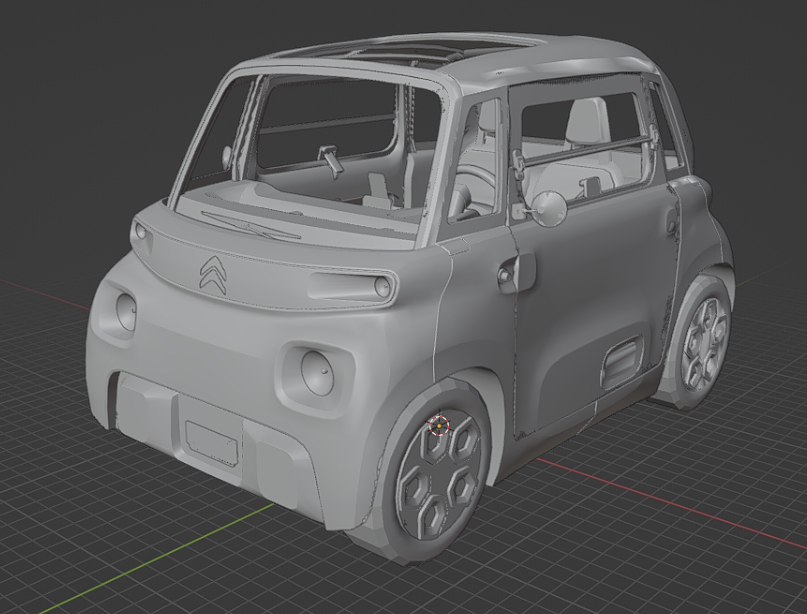 Citroën Ami da Hugo Andreu | Scarica il modello STL gratuito ...