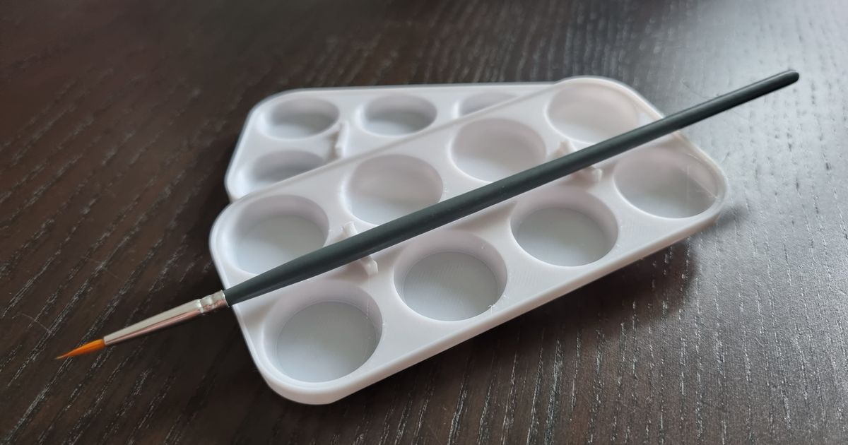 Stackable Mini Palette by Digitale Lehrerin | Download free STL model | Printables.com