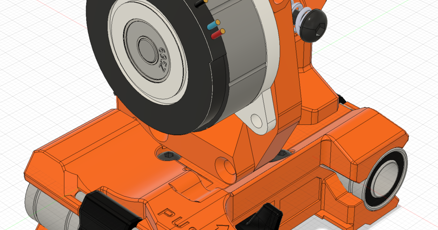 5th Element V1.0 Extruder (BMG Main Drive) by JetSteam | Download free ...