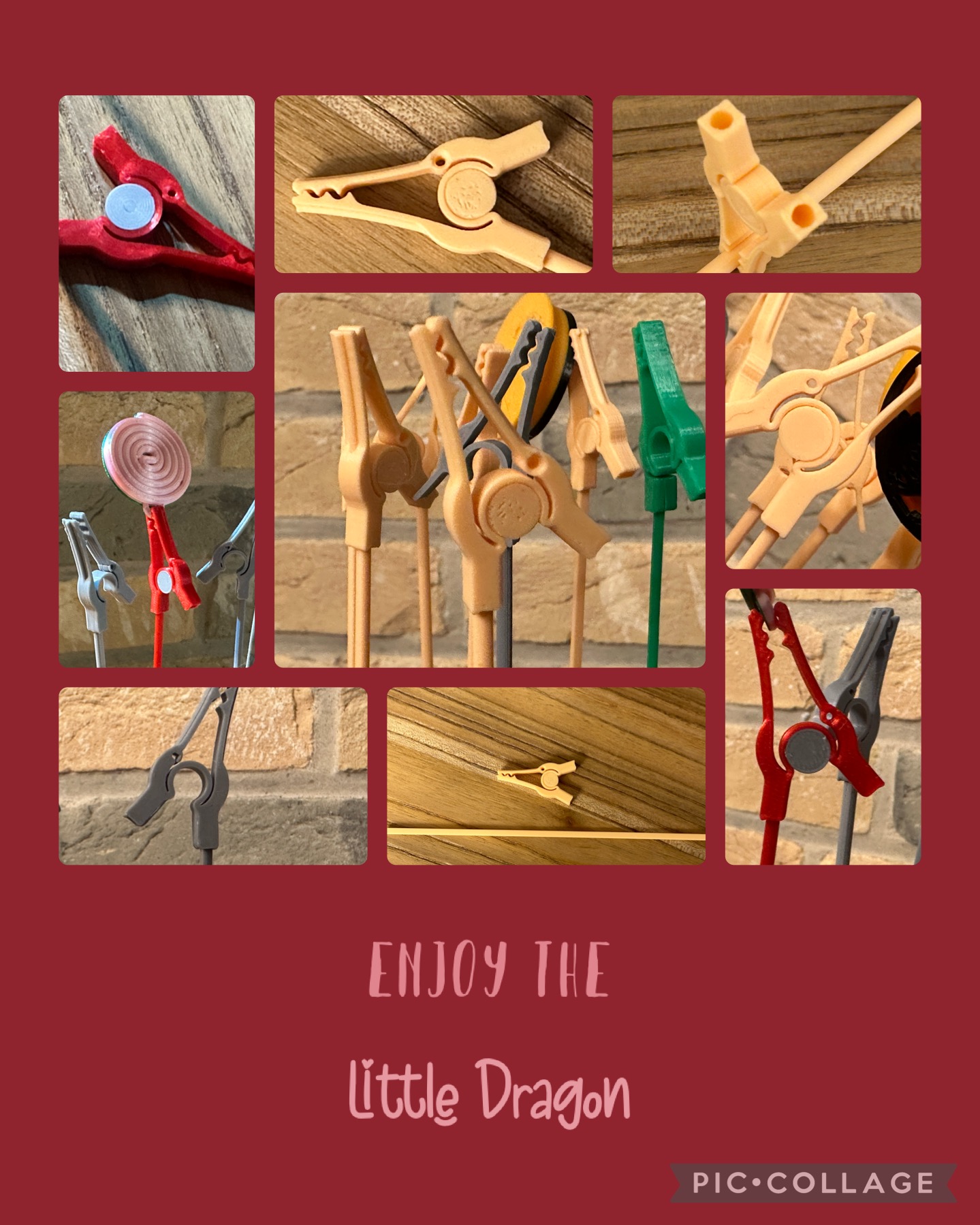 Versatile Dragon Clip - Vielseitige Drachenklammer (alligator clips for ...