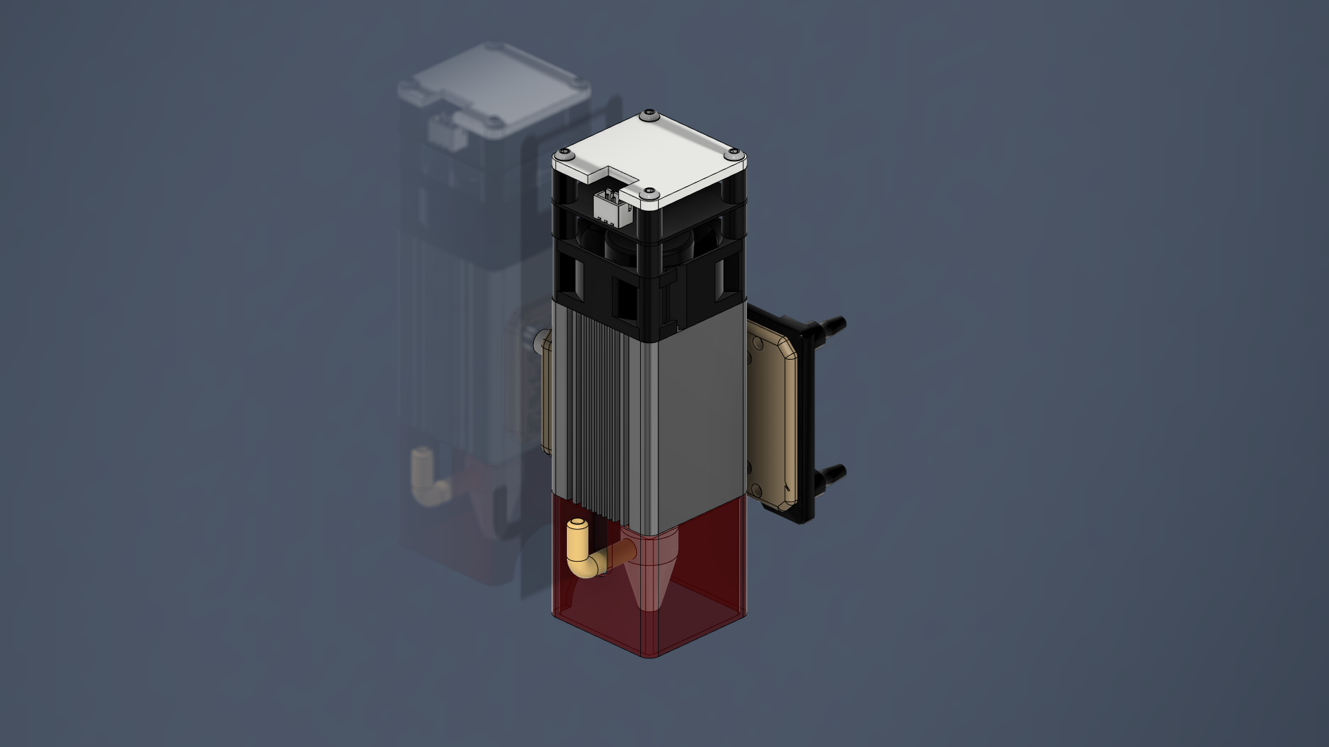 Hermit Crab Laser Tree 40W-AA Mount by Zac Saprun | Download free STL ...