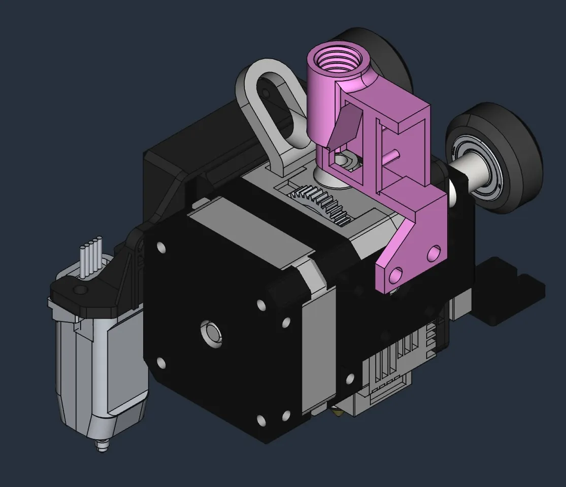 Creality Sprite Extruder Pro - Filament Runout Sensor Case for MMU2s by eoyilmaz | Download free ...