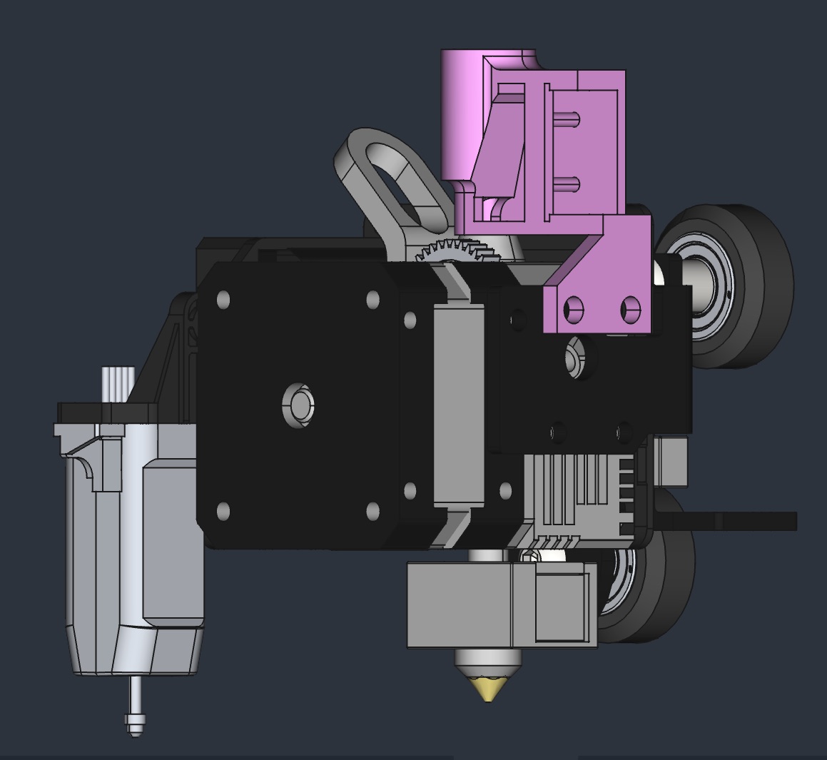 Creality Sprite Extruder Pro - Filament Runout Sensor Case for MMU2s by eoyilmaz | Download free ...