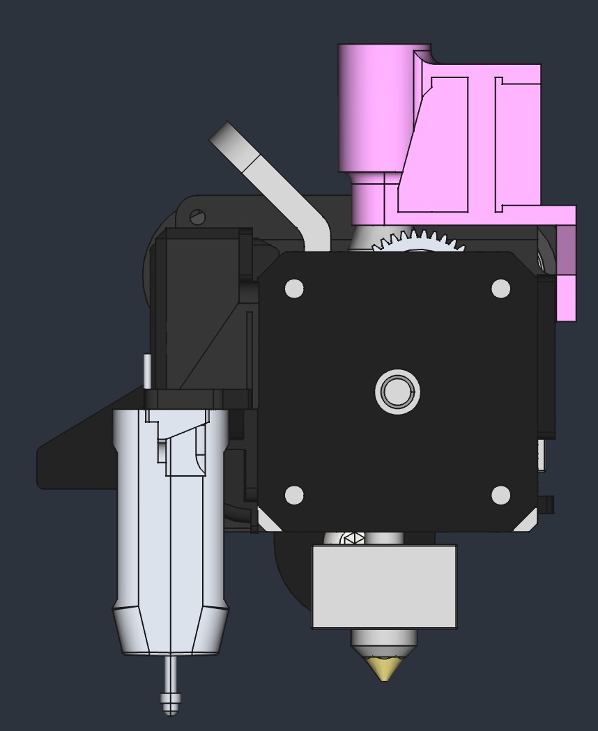 Creality Sprite Extruder Pro - Filament Runout Sensor Case for MMU2s by eoyilmaz | Download free ...
