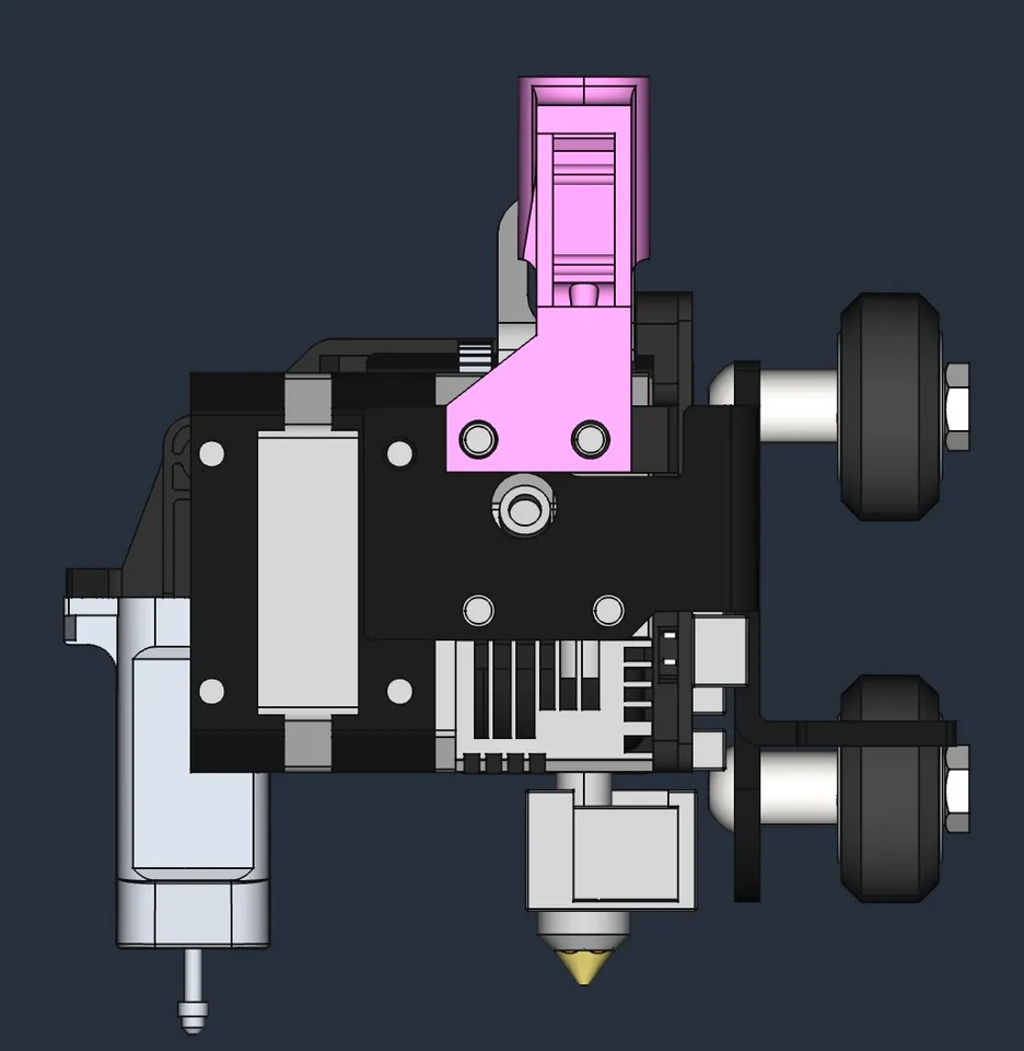Creality Sprite Extruder Pro - Filament Runout Sensor Case for MMU2s by eoyilmaz | Download free ...