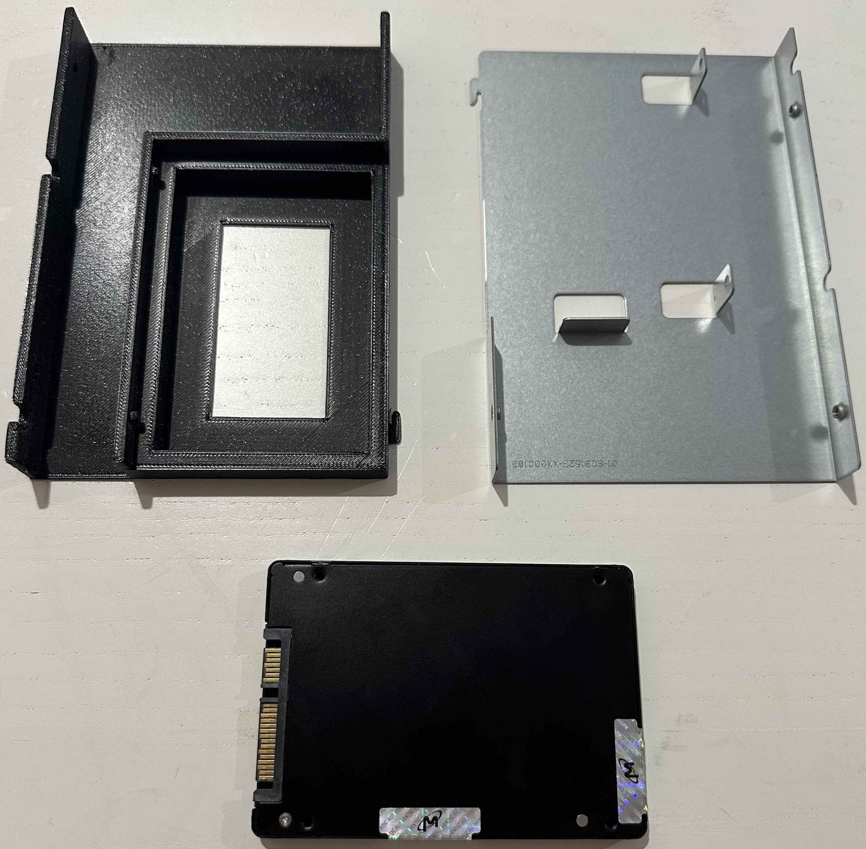 2.5 inch Drive SSD Adapter Bracket for Servers ($1 Print!) by ...