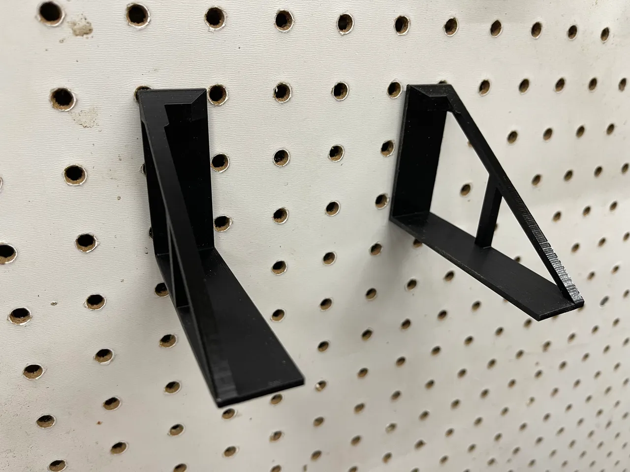 Pegboard Shelf/Brackets for 1 pound Nail Boxes by DeLongShot | Download ...