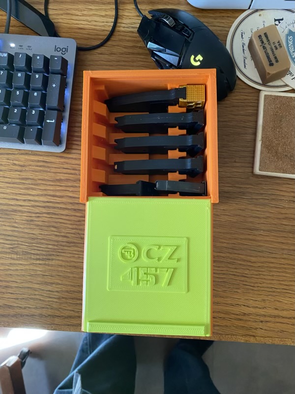 CZ 457 455 452 512 Magazine Box for Extended Mags (12 round) With ...