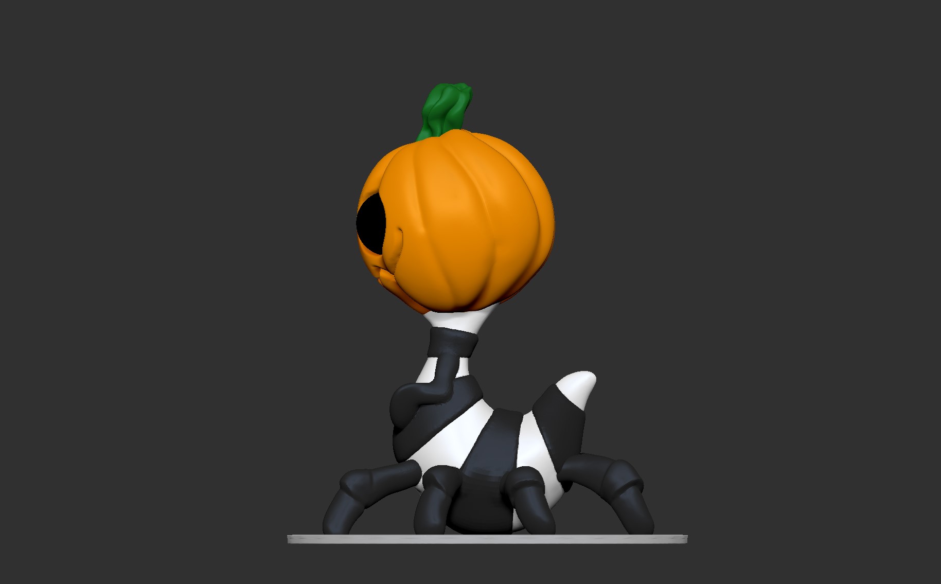 Burton - Spider Pumpkin by Wekster | Download free STL model ...