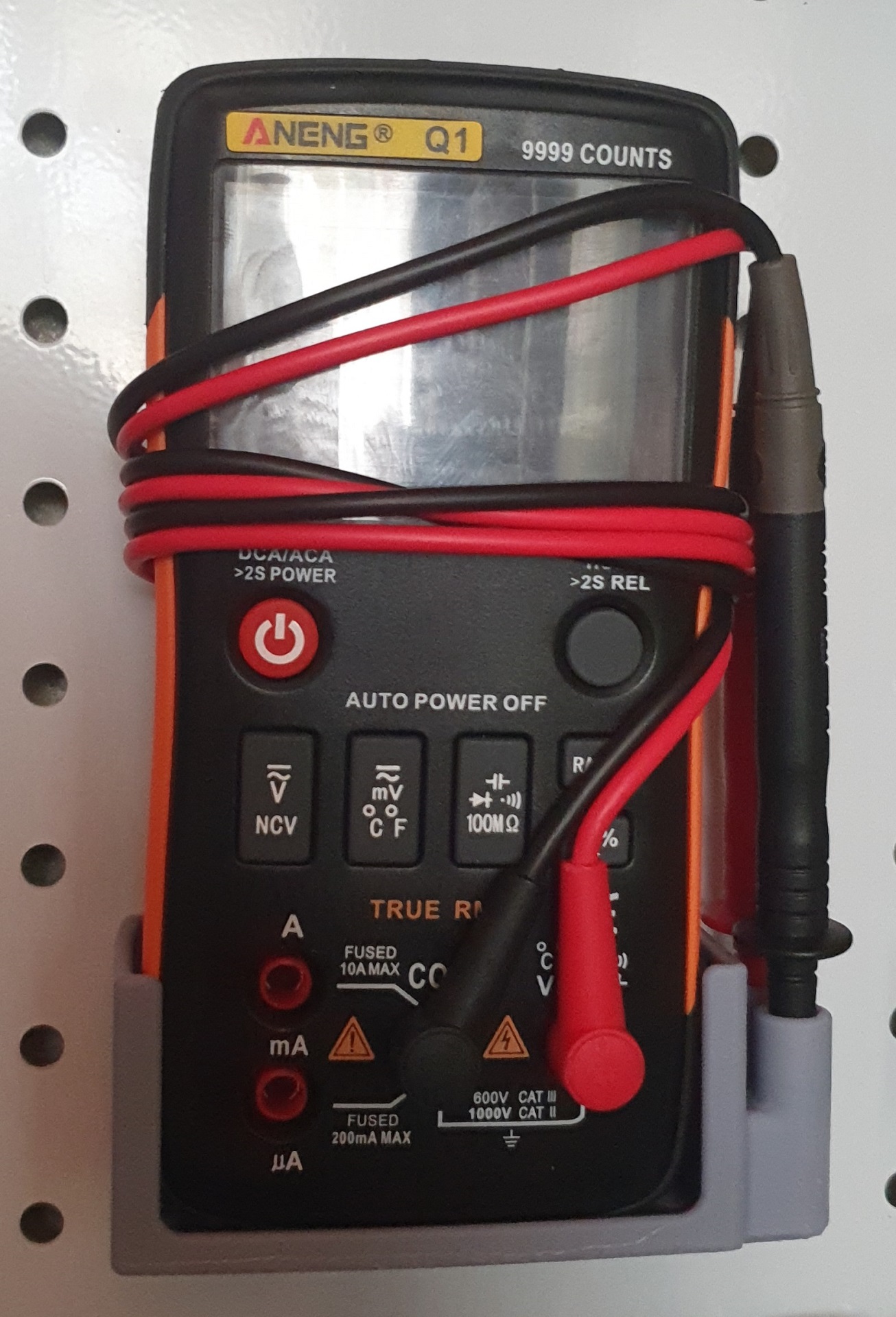 Wall mount for Aneng Q1 by DEAth | Download free STL model | Printables.com