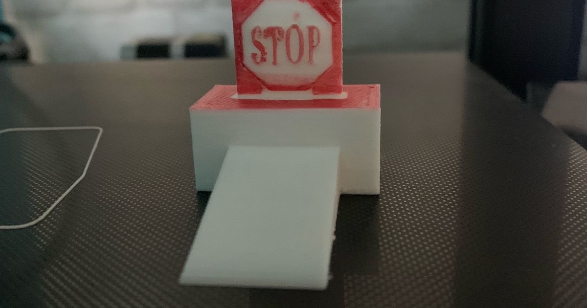 Stop sign door stopper von rogerc | Kostenloses STL-Modell ...