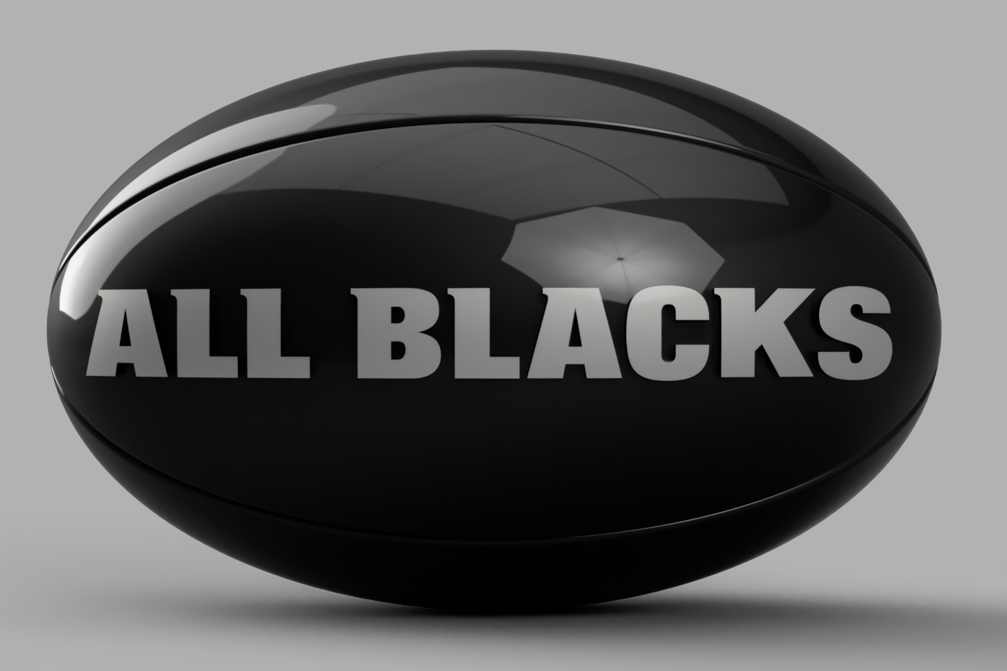 Rugby ball All Blacks von JA:GR | Kostenloses STL-Modell herunterladen ...