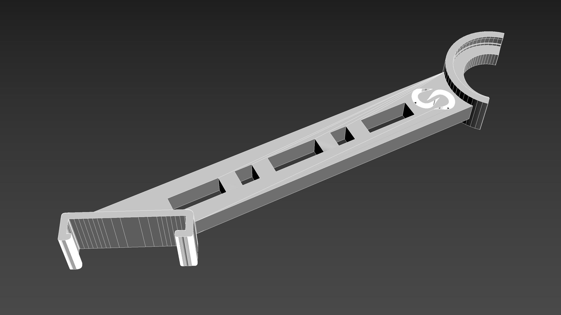 2kg Spool holder adapter - horizontal and vertical parts by Meisech ...