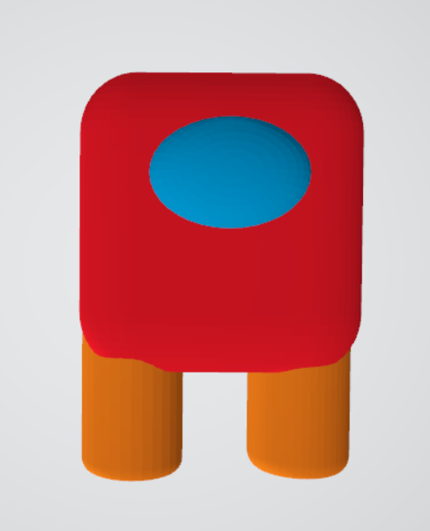 easy amongus by snwgx | Download free STL model | Printables.com