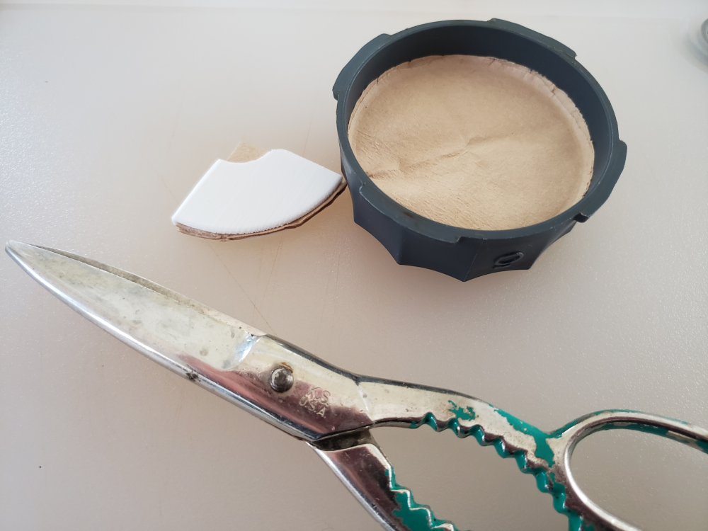 Aeropress filter cutting guide by quaxeno | Download free STL model ...