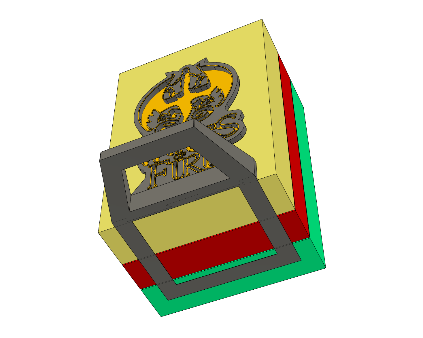 Wings of Fire Bookend by Finlay | Download free STL model | Printables.com