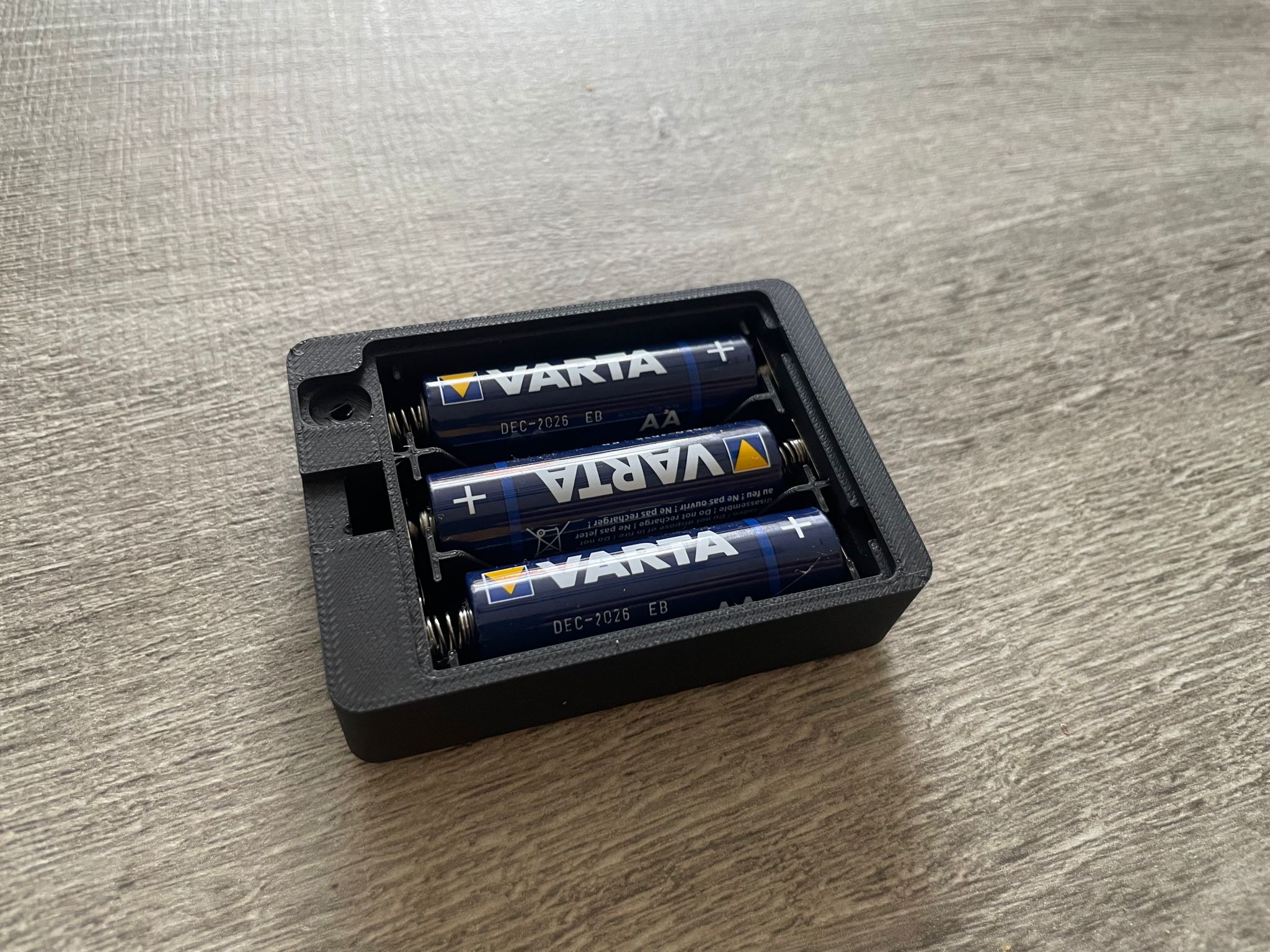 4.5V BatteryPack (3 AA Battery's) by Panda | Download free STL model ...