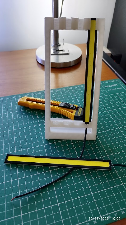 Cob LED Mount by EduGomes | Download free STL model | Printables.com