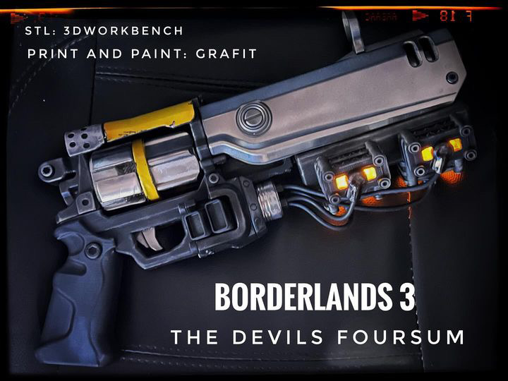 BORDERLANDS 3 Devils Foursom by 3dworkbench | Printables Store